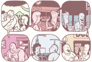Visual Language Lab | » Comic Theory 101: Loopy Framing